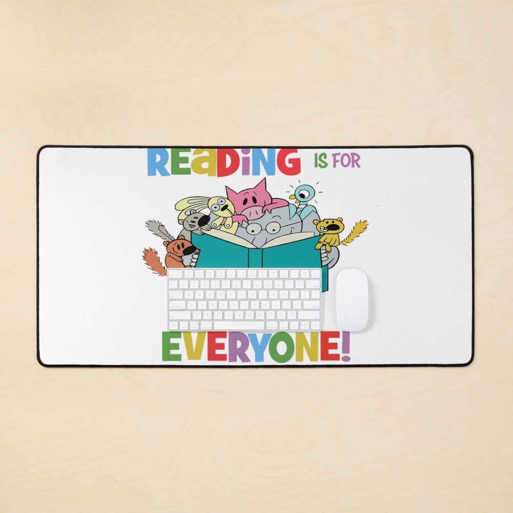 "Reading is for everyone" Poster for Sale by elouduearcap | Redbubble