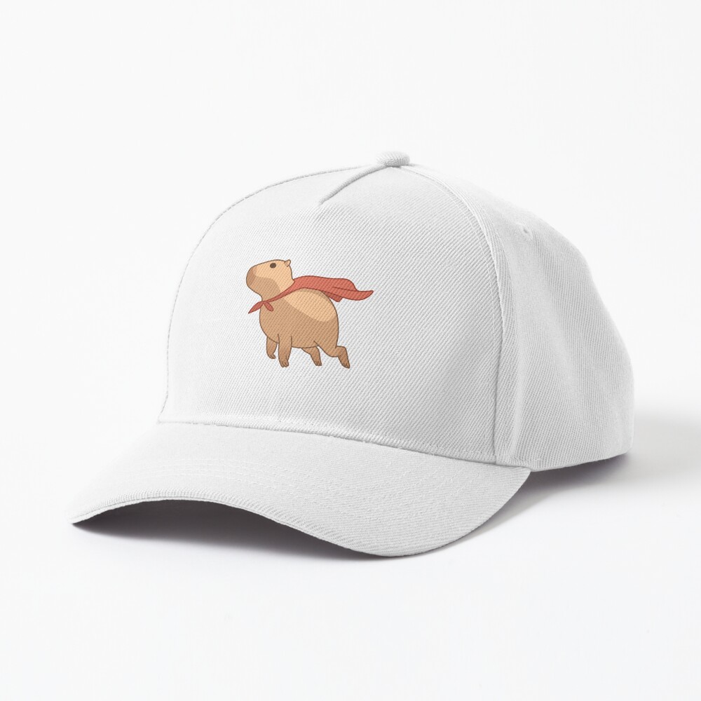 "Super Capybara" Sticker for Sale by kousnua | Redbubble