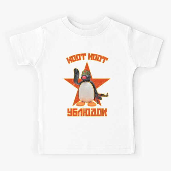 "Comrade Pingu - noot noot motherfurs" Kids T-Shirt for Sale by loaitebac | Redbubble