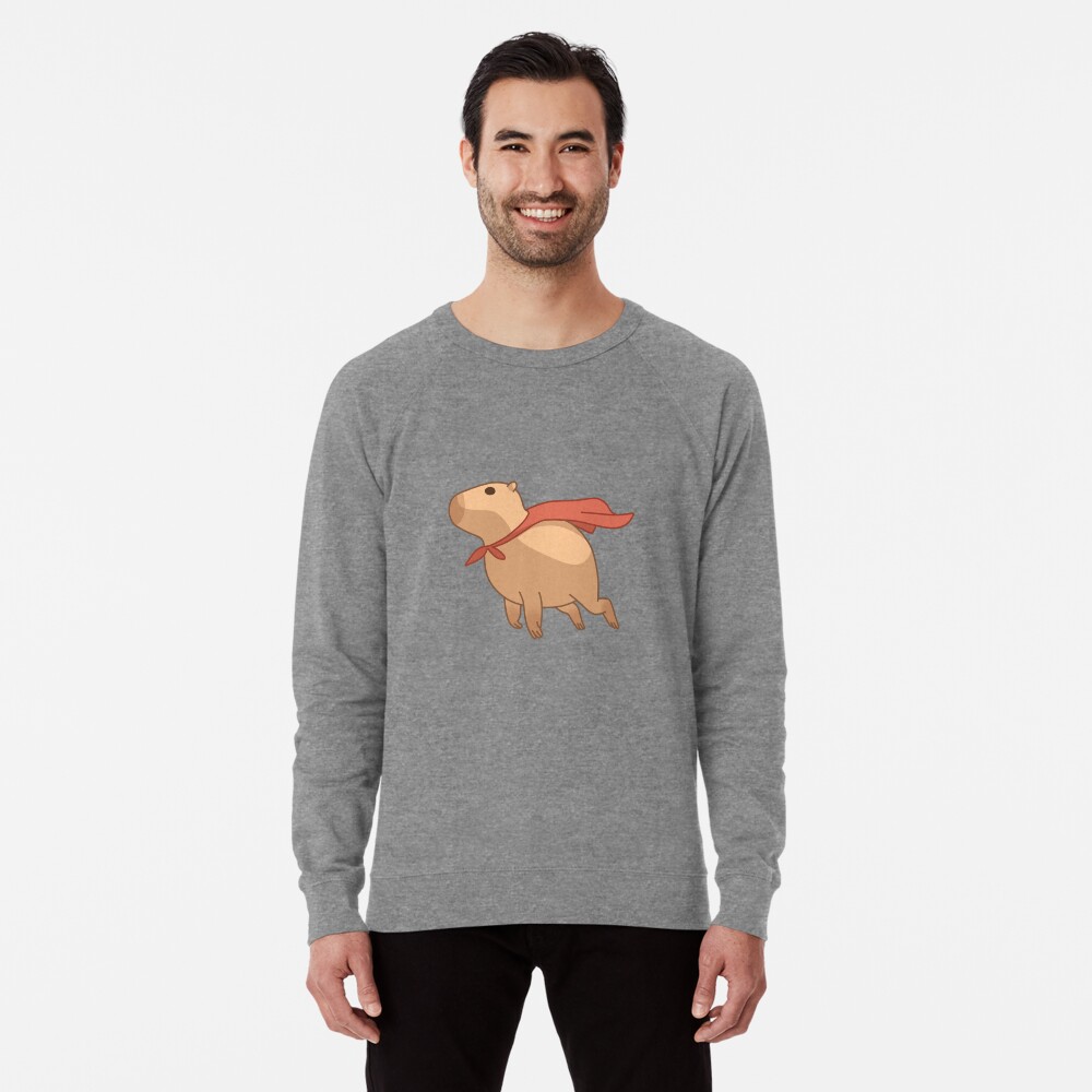 "Super Capybara" Sticker for Sale by kousnua | Redbubble