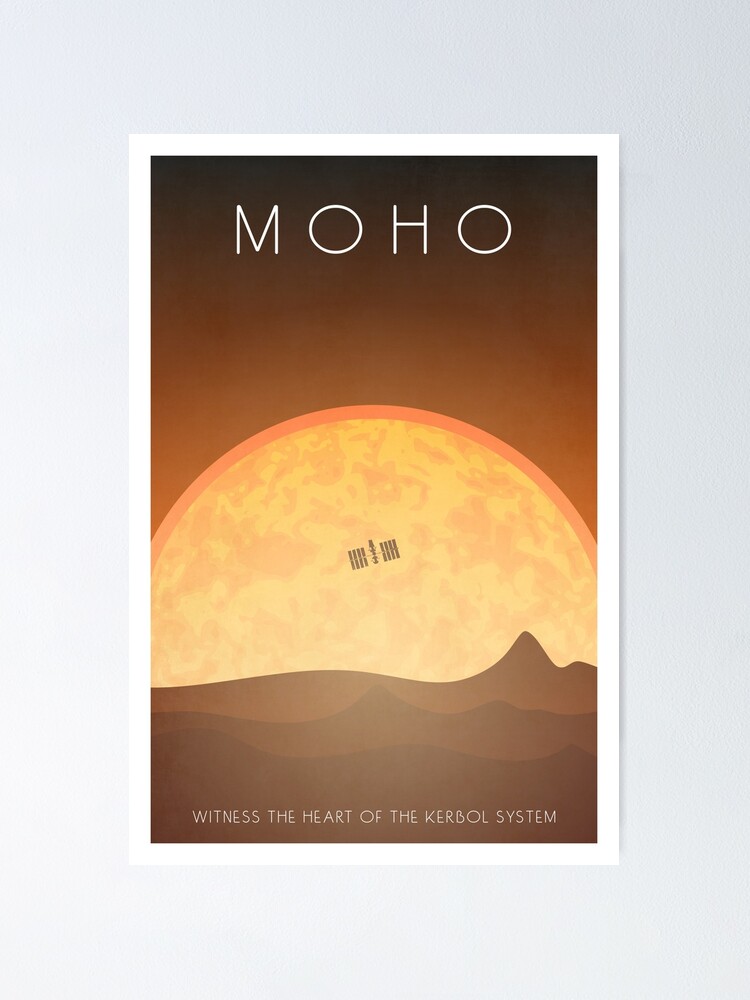 "Kerbal Space Program Poster - Moho" Poster for Sale by HappySquiddy ...