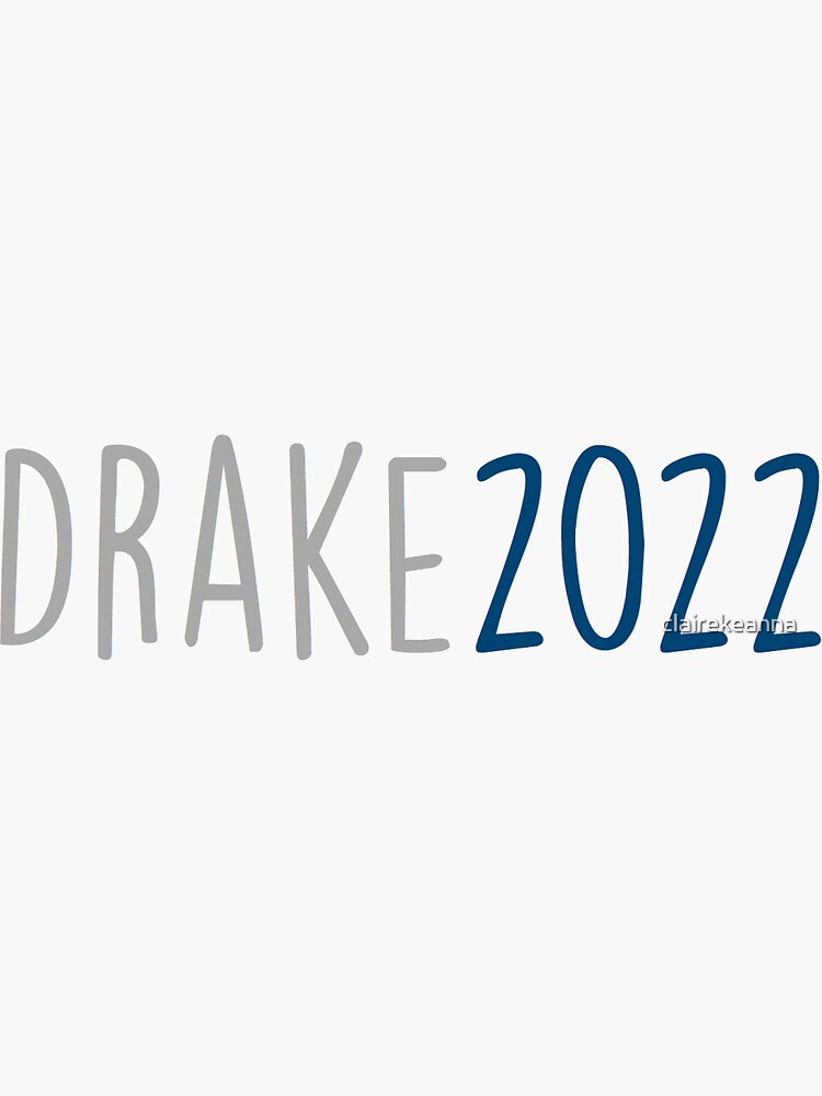 "drake 2022" Sticker for Sale by clairekeanna | Redbubble