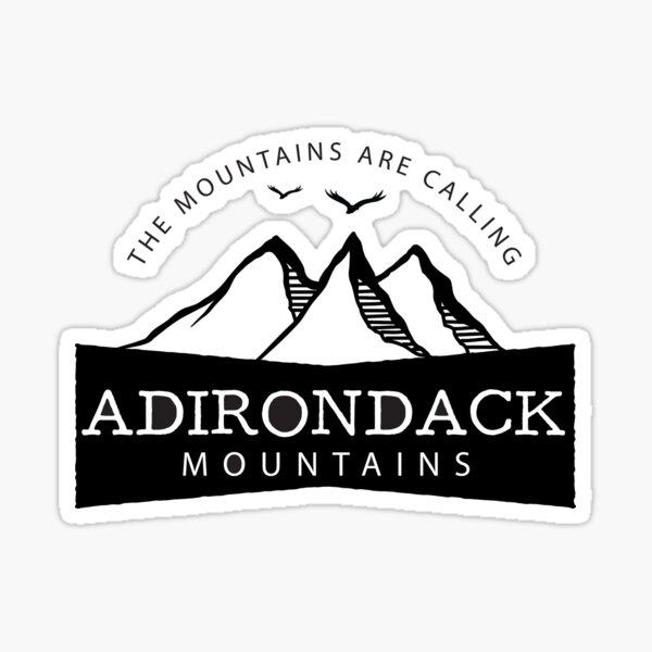 Adirondack Mountains Stickers | Redbubble