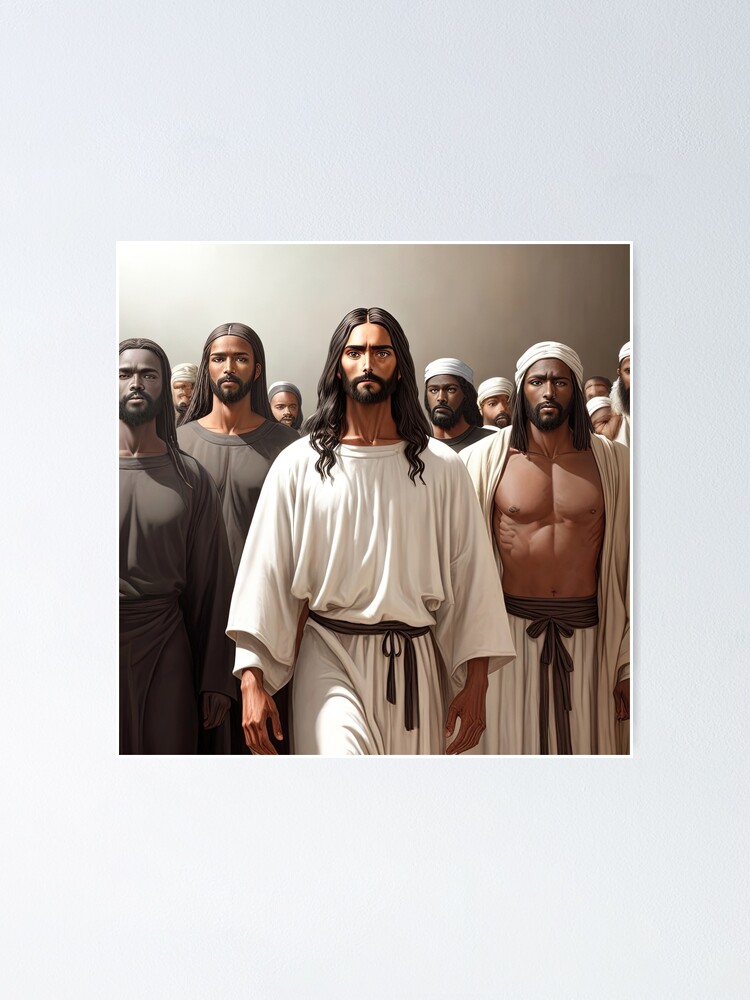 "Jesus and disciples" Poster for Sale by labbydoc | Redbubble