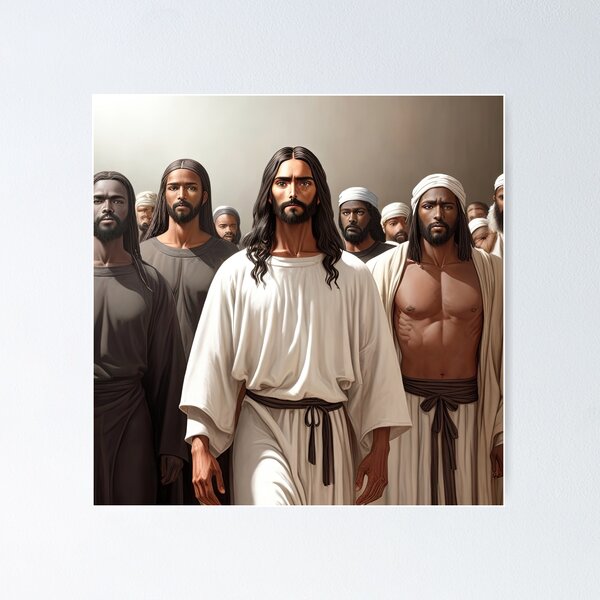 "Jesus and disciples" Poster for Sale by labbydoc | Redbubble