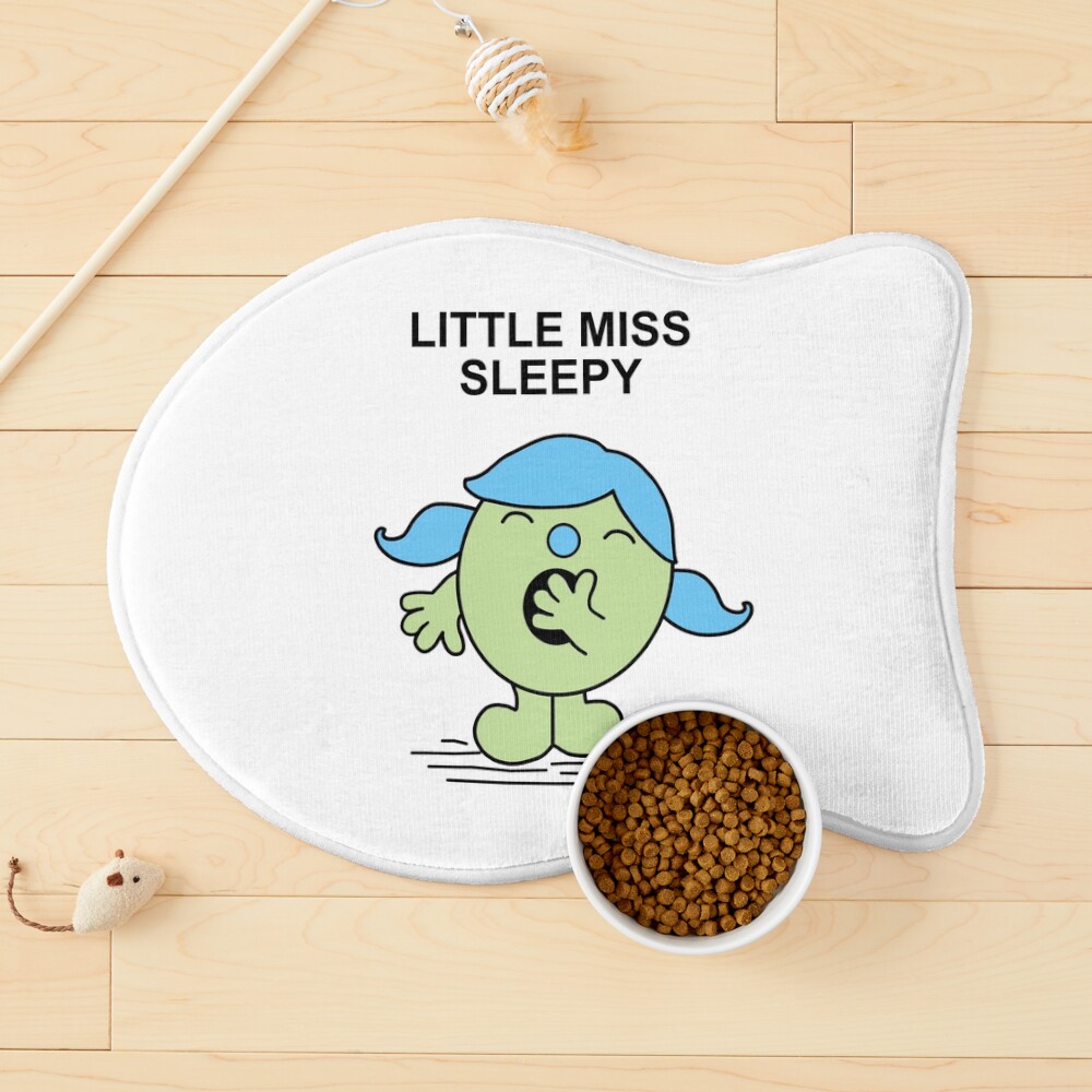 "Little Miss Sleepy" Sticker for Sale by Scatthecat | Redbubble