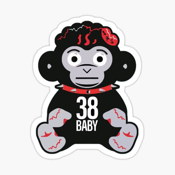 "Youngboy Never Broke Again Colorful Monkey Gear, 38 Baby Merch NBA ...