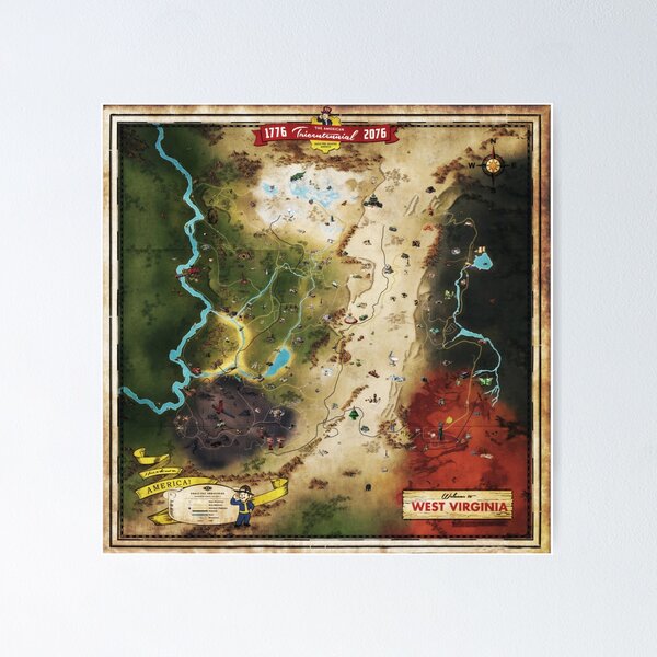 "76 Poster | Fallout Inspired | Wall Art Home Decor | HECKINFAROUT ...