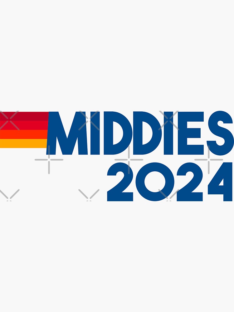 "Middies 2024" Sticker for Sale by Sand Design | Redbubble