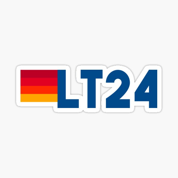"LT 2024" Sticker for Sale by drewsandler | Redbubble