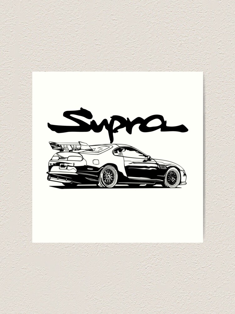 "Supra" Art Print for Sale by ns-carspots | Redbubble
