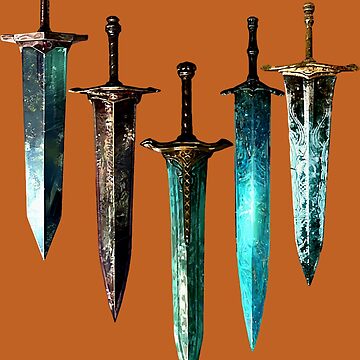 "Moonlight Sword" Sticker for Sale by VeralynWalker | Redbubble