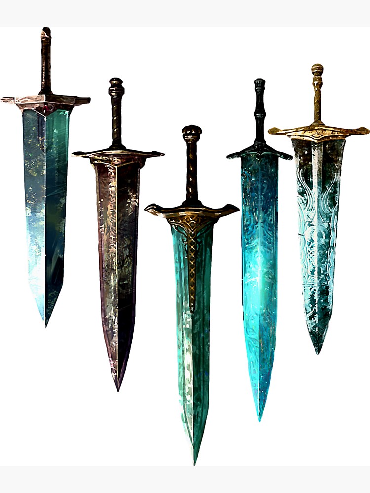 "Moonlight Sword" Magnet for Sale by VeralynWalker | Redbubble