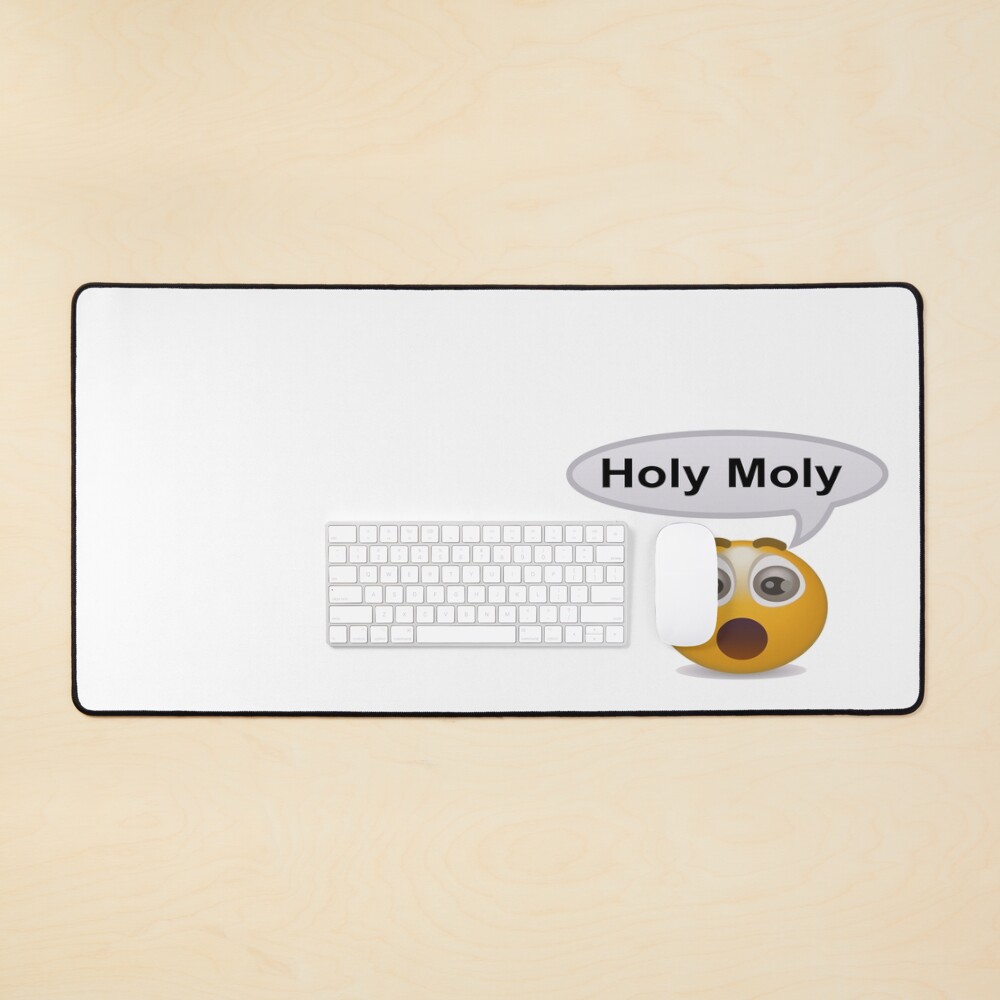 "holay molay holy moly emoji" Sticker for Sale by shlaboza | Redbubble