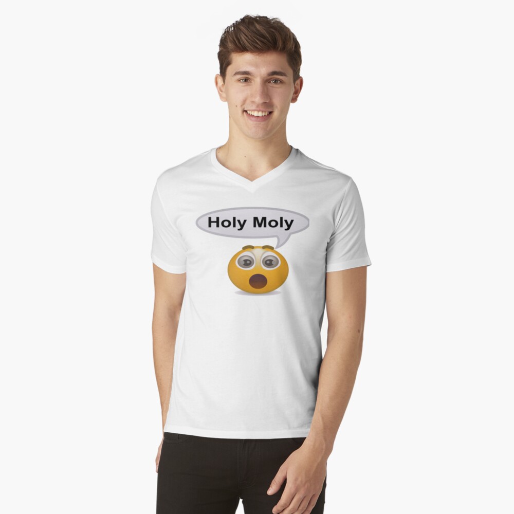 "holay molay holy moly emoji" Sticker for Sale by shlaboza | Redbubble