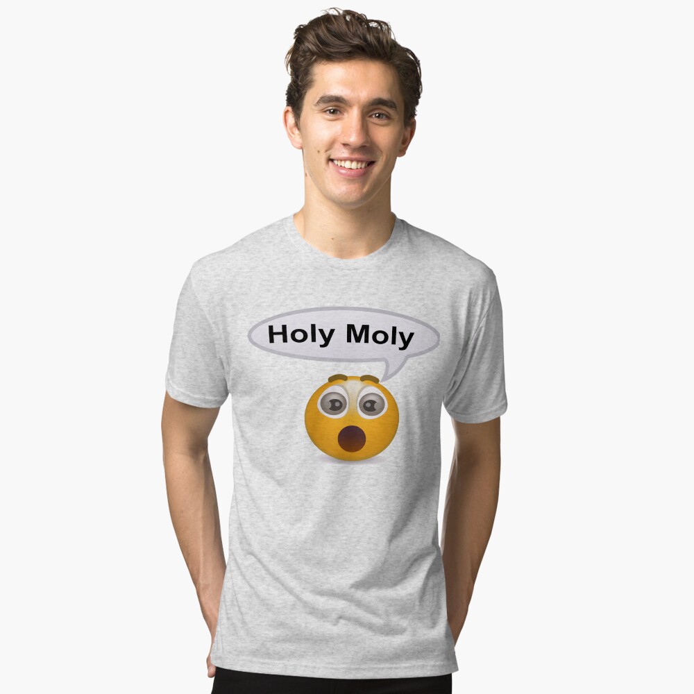 "holay molay holy moly emoji" Sticker for Sale by shlaboza | Redbubble