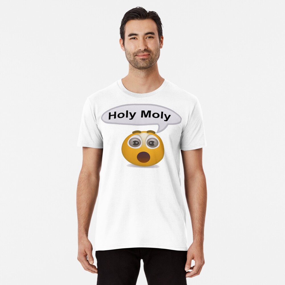 "holay molay holy moly emoji" Sticker for Sale by shlaboza | Redbubble