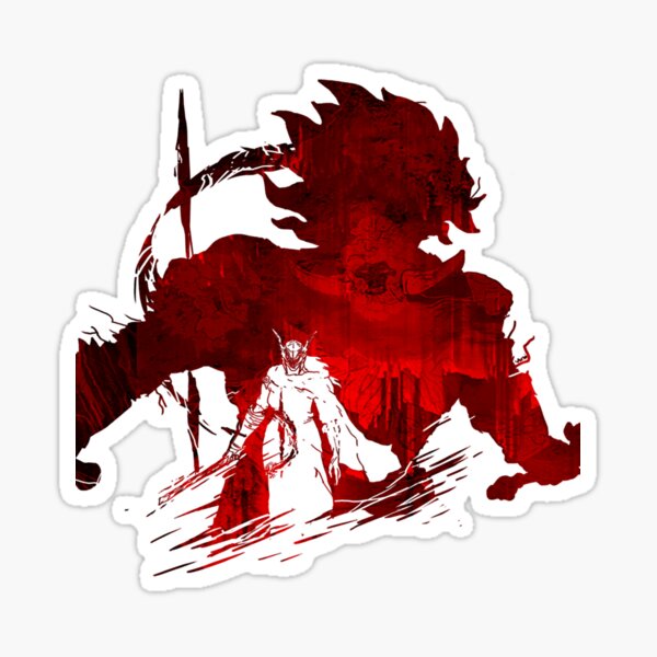 "Battle of Radahn Malenia" Sticker for Sale by CurrieWalker | Redbubble
