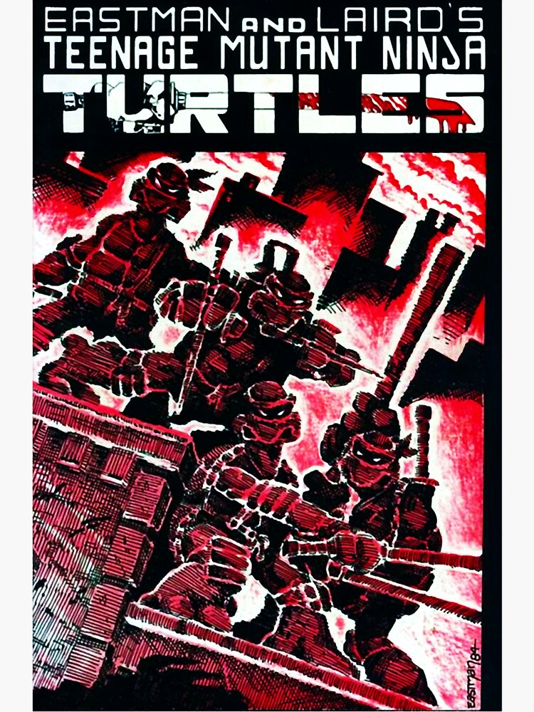 "Teenage Mutant Ninja Turtles First Comic" Sticker for Sale by ...