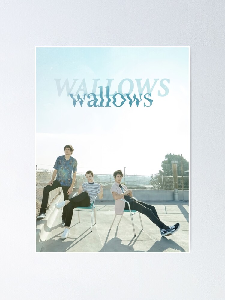 "Wallows" Poster for Sale by elkansmith | Redbubble