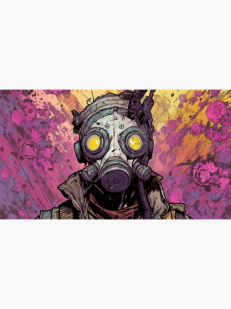 "Post Apocalyptic Psycho Survivor" Sticker for Sale by Nightarcade ...