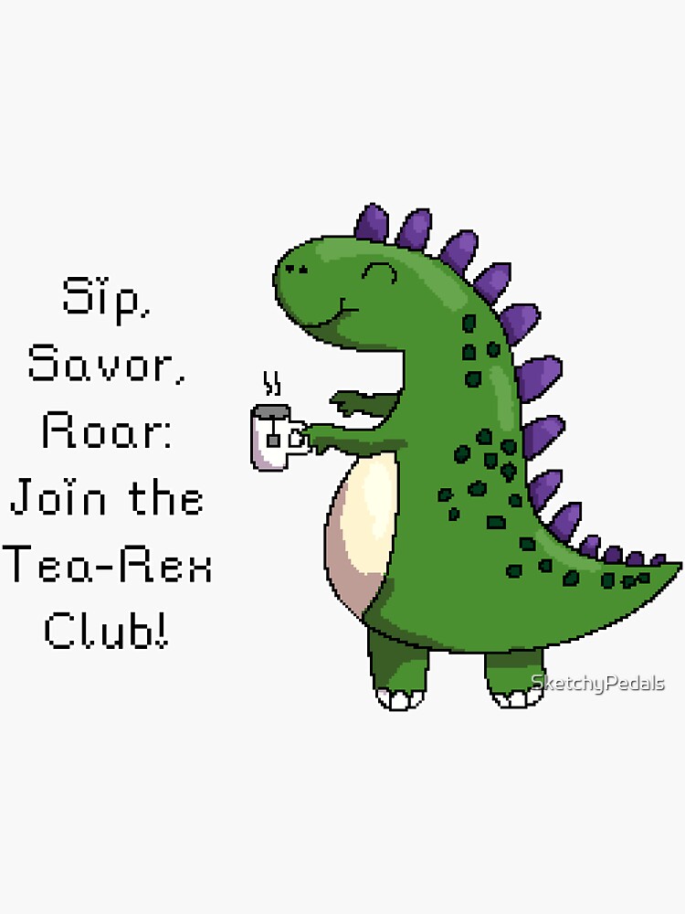 "T-Rex - Mighty Pixel Tyrannosaurus Rex with Tee for Dinosaur fans ...