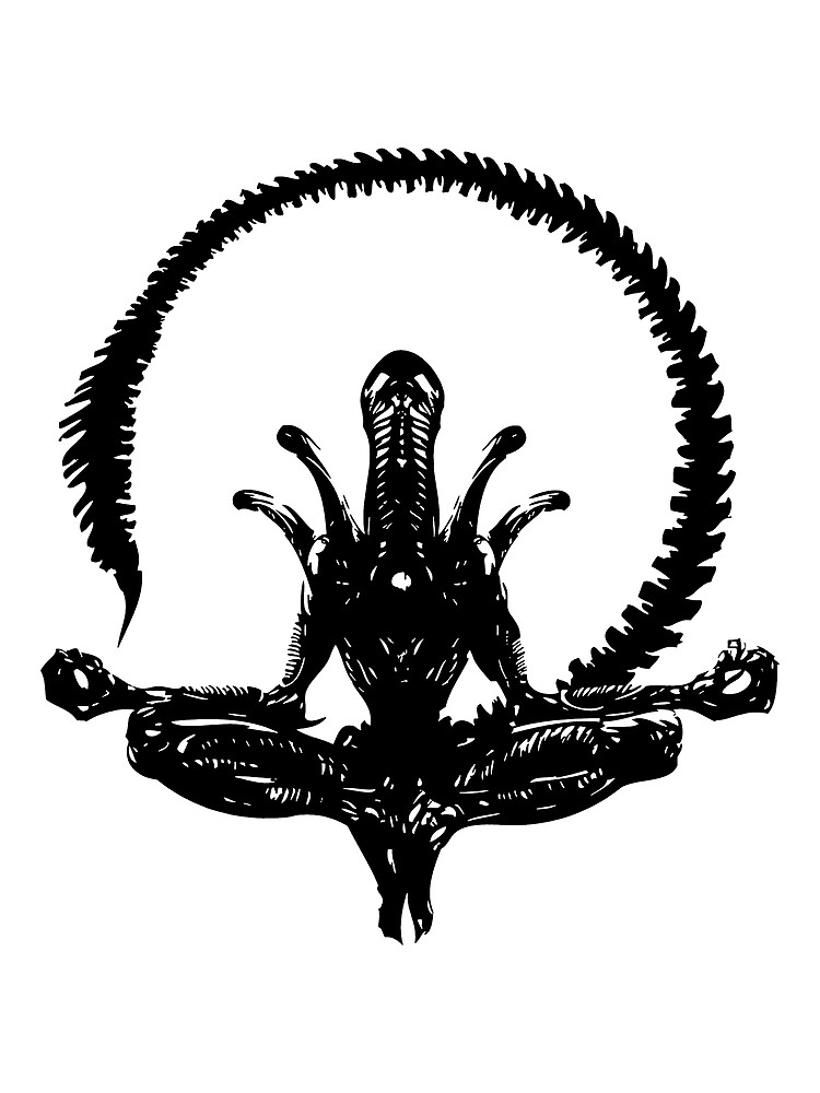 "alien xenomorph black" Poster for Sale by LaylaWunschh | Redbubble