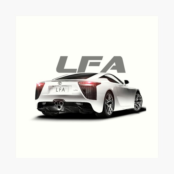 "LFA" Art Print for Sale by ns-carspots | Redbubble