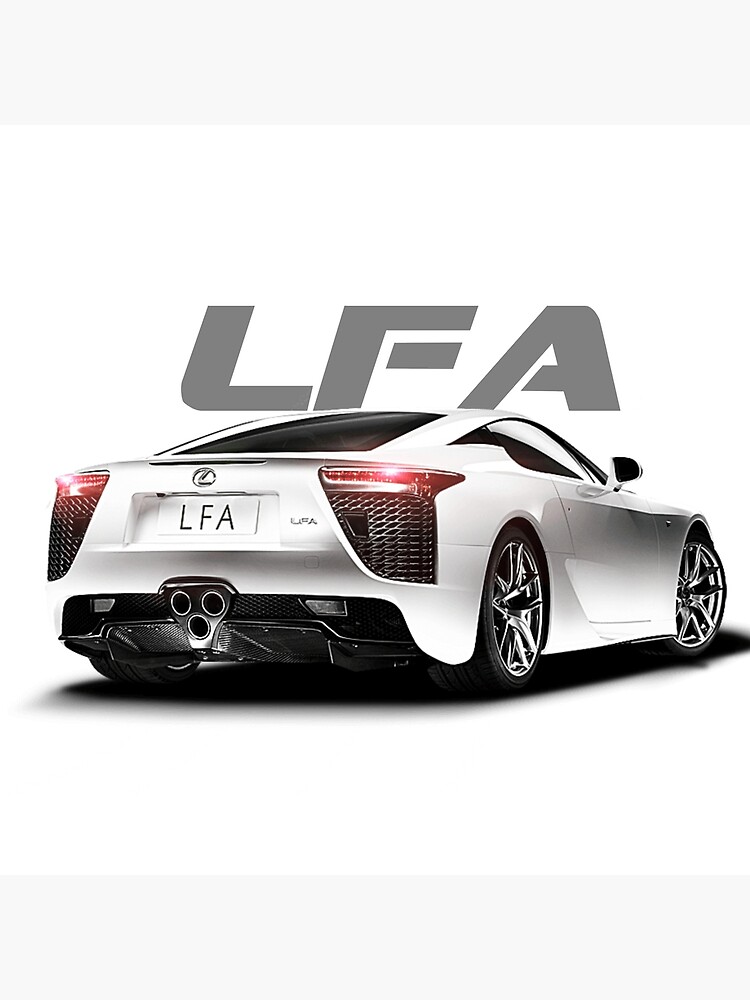 "LFA" Poster for Sale by ns-carspots | Redbubble