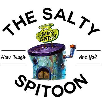 "The Salty Spitoon" Sticker for Sale by Look-I-Made-It | Redbubble