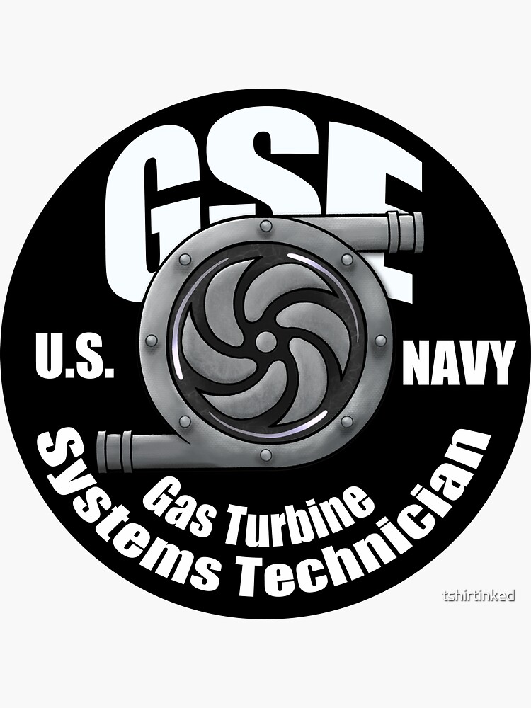 "US Navy GSE Sticker Gas Turbine Systems Technician - Electrical ...
