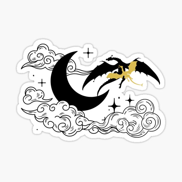"Fourth wing art" Sticker for Sale by sisme-yatak10 | Redbubble