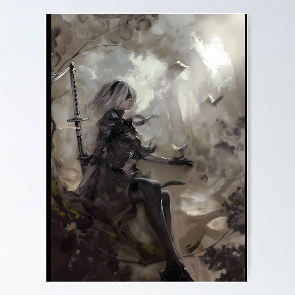 "Nier Automata" Poster for Sale by StoreArtMare | Redbubble
