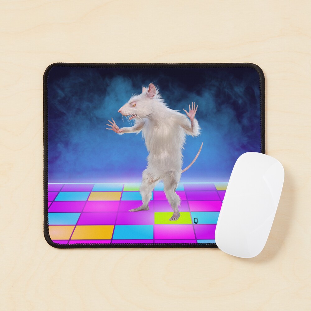 "Mutant Lab Rat Disco Dance Rave" Poster for Sale by JONTYCO | Redbubble