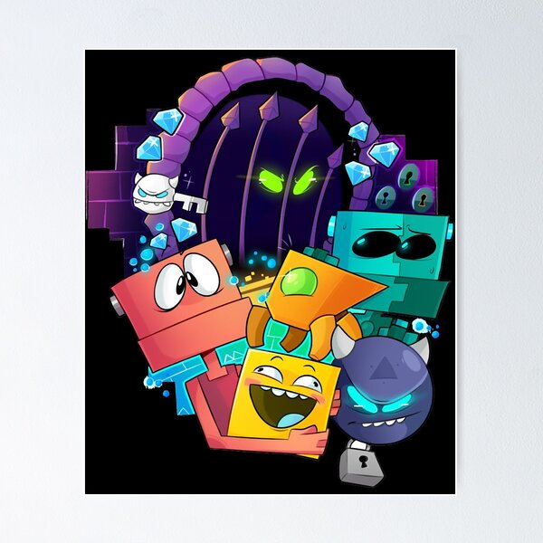 "Geometry Dash " Poster for Sale by layne-miyok | Redbubble