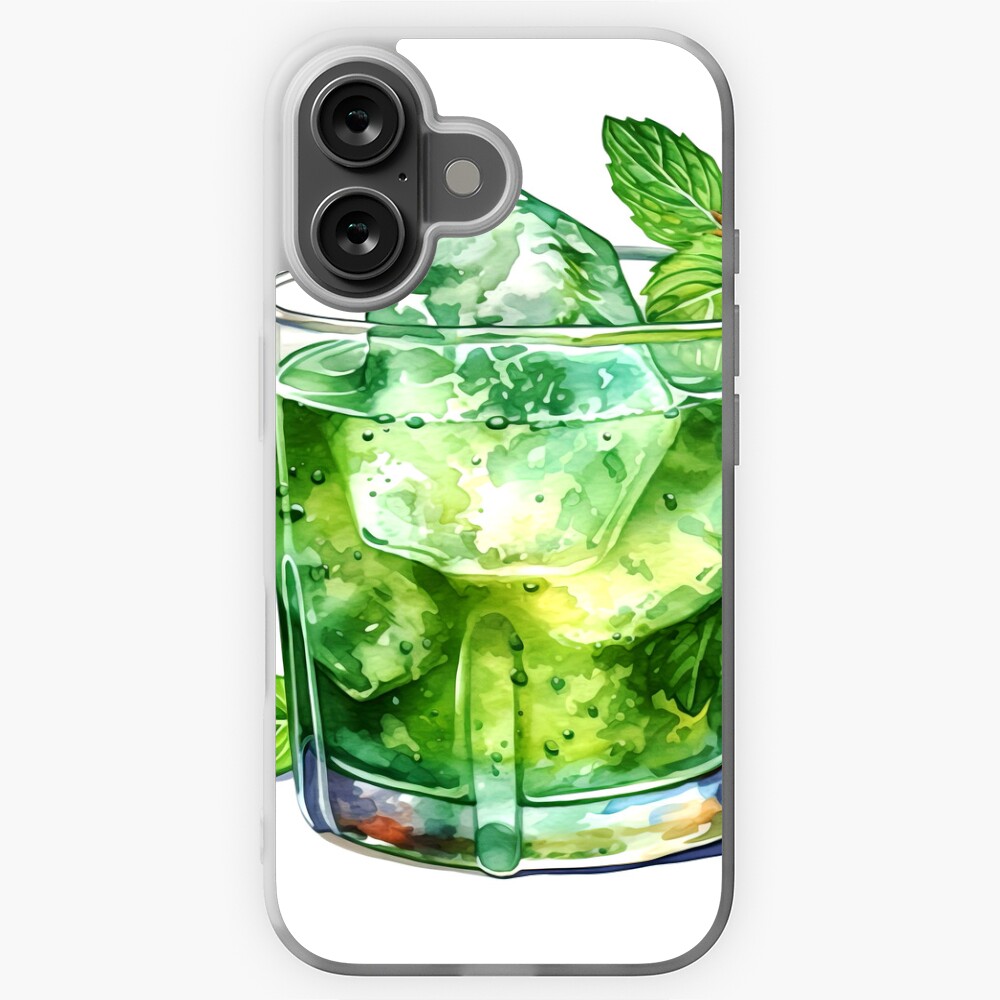 "Mint Julep Cocktail Clipart, Whiskey Cocktail, Bourbon Drink Art ...