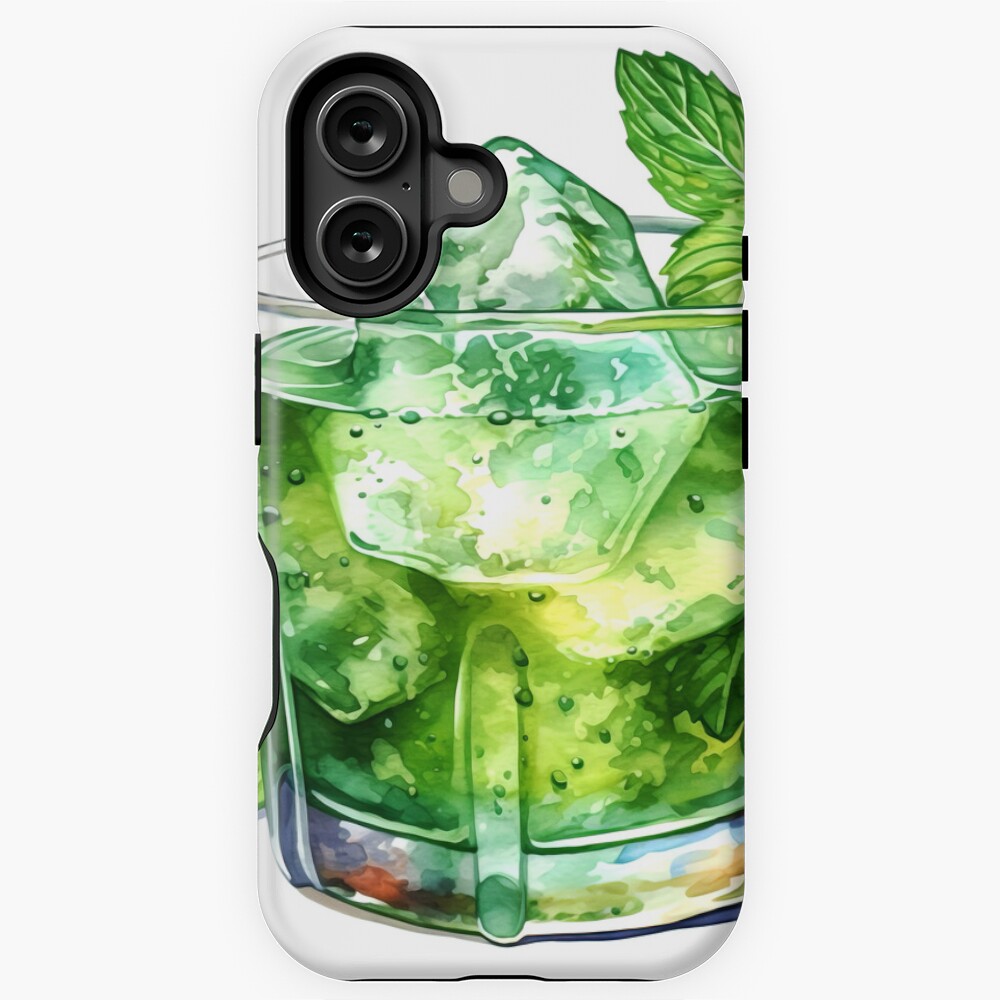 "Mint Julep Cocktail Clipart, Whiskey Cocktail, Bourbon Drink Art ...