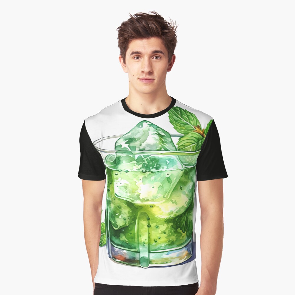 "Mint Julep Cocktail Clipart, Whiskey Cocktail, Bourbon Drink Art ...