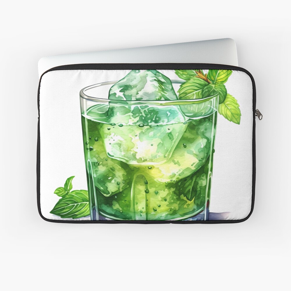 "Mint Julep Cocktail Clipart, Whiskey Cocktail, Bourbon Drink Art ...