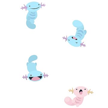 "Swimming Woopers" Sticker for Sale by TYRNTR | Redbubble