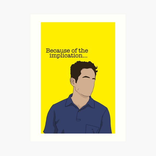 "Dennis Implication Design " Art Print for Sale by SimpleDees | Redbubble
