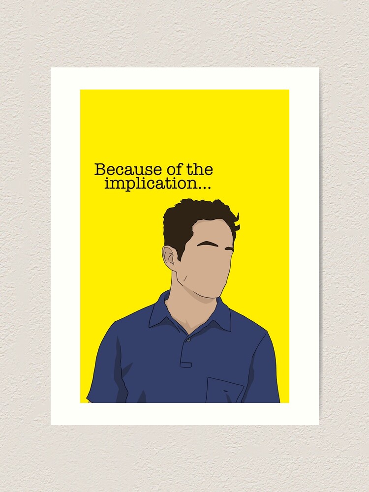 "Dennis Implication Design " Art Print for Sale by SimpleDees | Redbubble