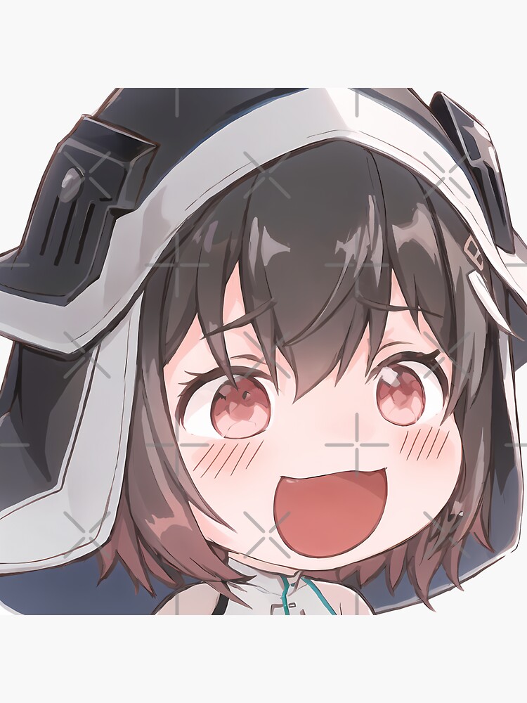 "Fenrir Cute Laughing Kawaii Emoji - BiBiSum " Sticker for Sale by ...