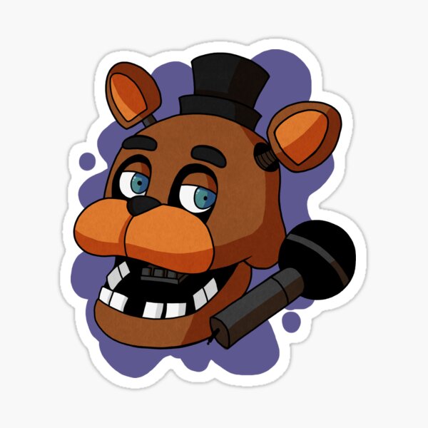 "Freddy Fazbear" Sticker for Sale by TheUnluckyFox | Redbubble