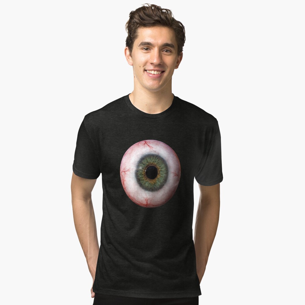 "eyeball art - eyeball shirt - eyeball sticker " Sticker for Sale by ...