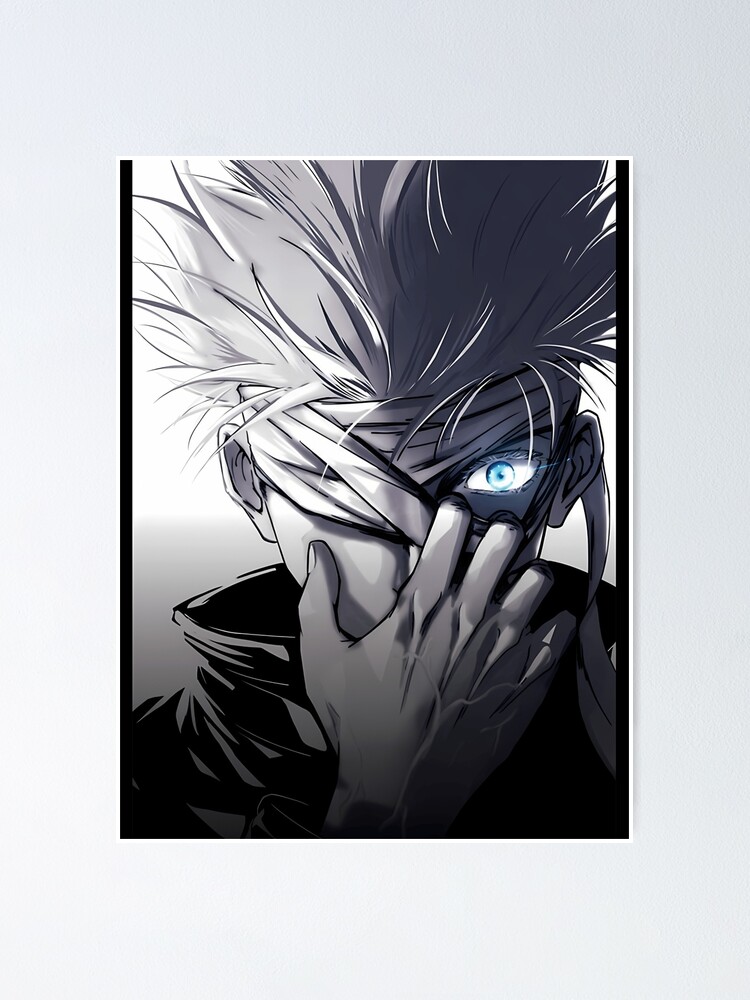 Poster for Sale mit "Saturo Gojo" von BitterToby | Redbubble