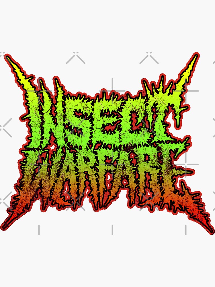 "Insect Warfare Merch" Sticker for Sale by xDumpTruckx | Redbubble