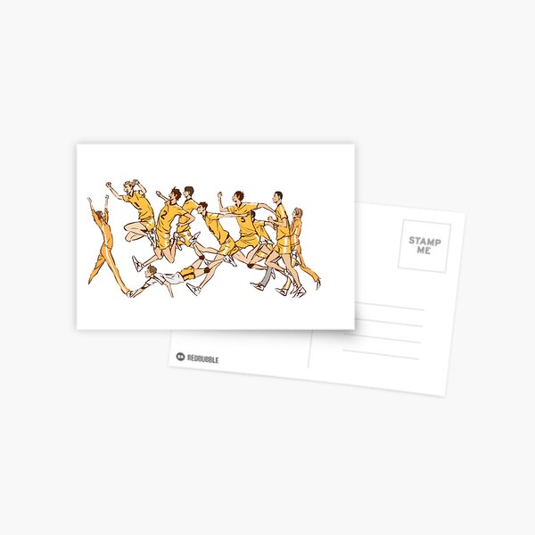 "Haikyuu!! Johzenji Team!" Postcard by draweedraws | Redbubble