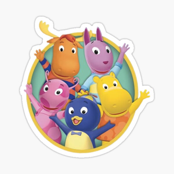 "Backyardigans friends" Sticker for Sale by IchibiDesign | Redbubble