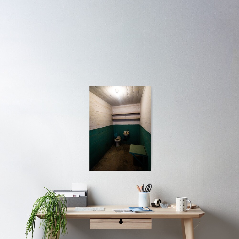 "Alcatraz Prison Cell" Poster for Sale by rferrier | Redbubble